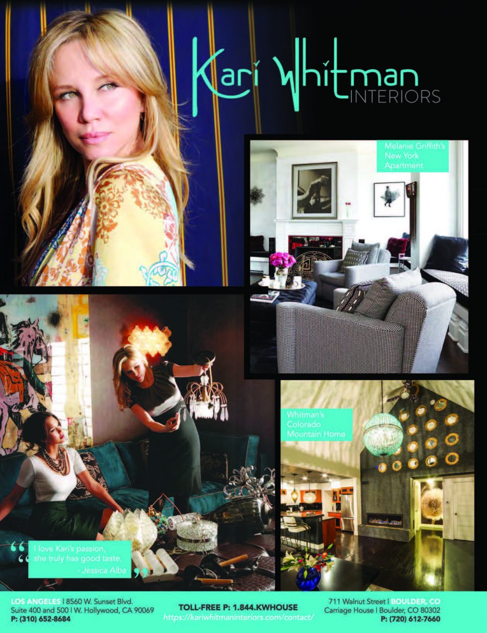 P.O.W.E.R. Magazine - Kari Whitman Interior Design Los Angeles ...